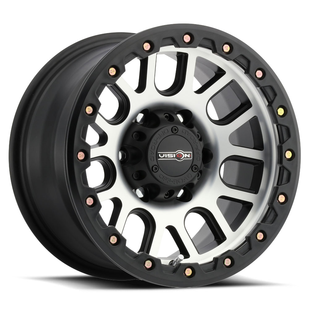 Vision Offroad 111 Nemesis 20x9 6x139.7 0et 106.2 Matte Black Machined ...