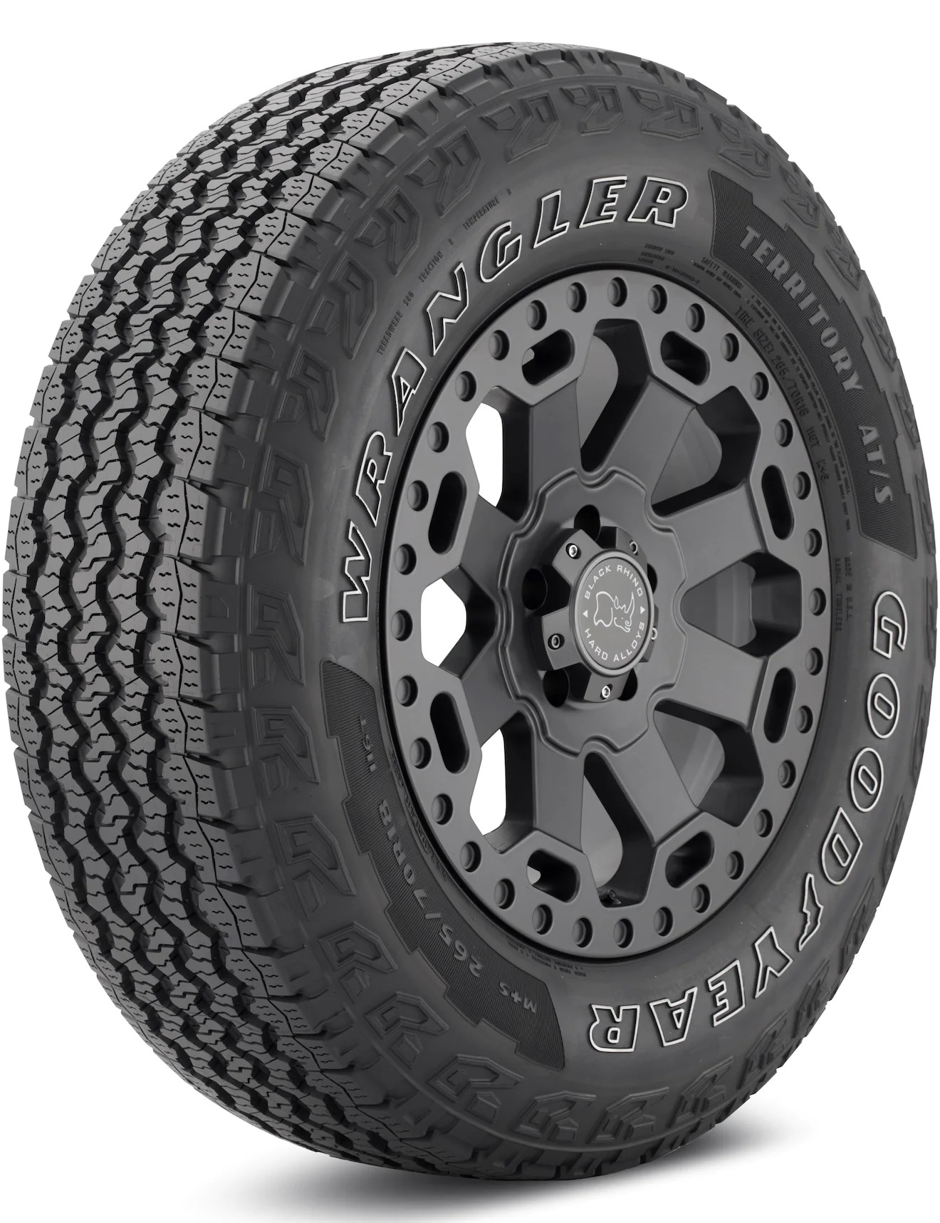 Goodyear Wrangler Territory AT AS 255/65R18 111T OWL Tire | Lowest ...