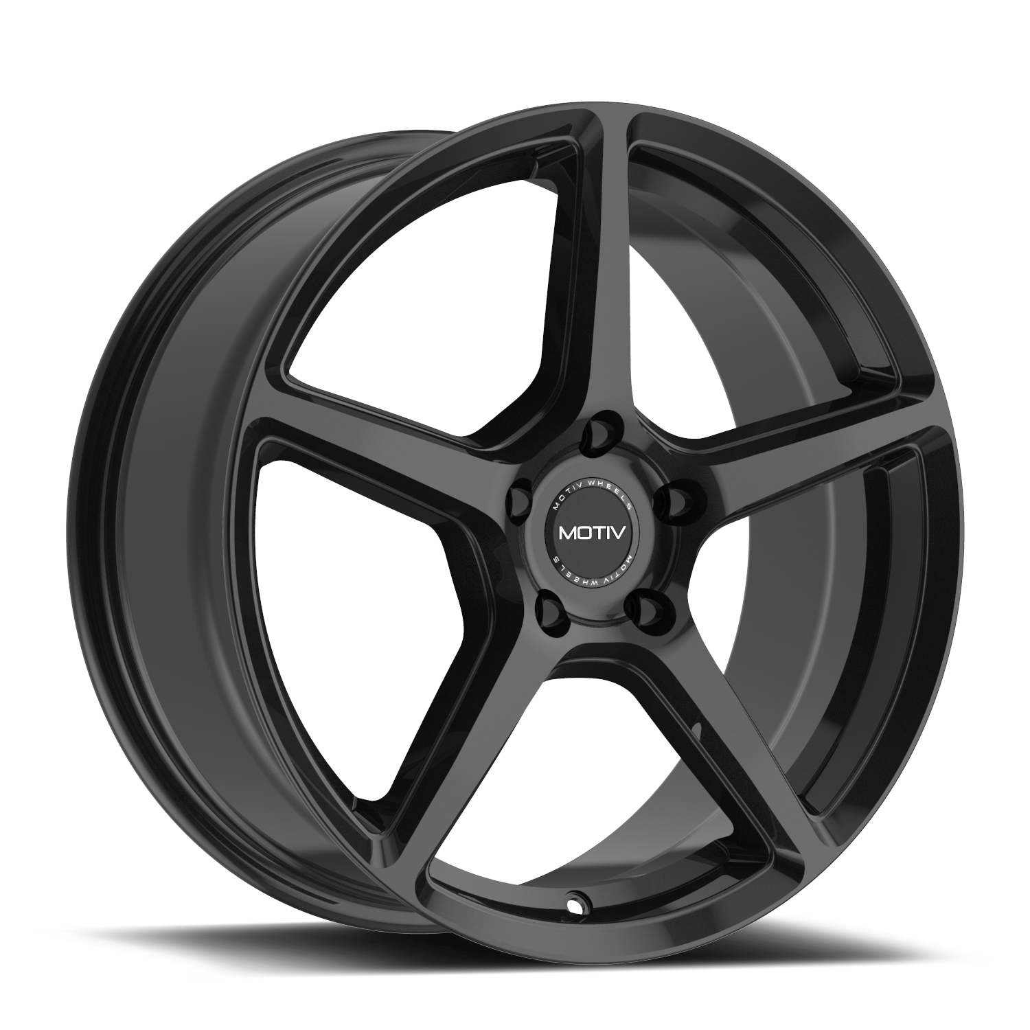 Motiv 433B Blade 17x7.5 5x114.3 +40et 73.1 Gloss Black Wheel