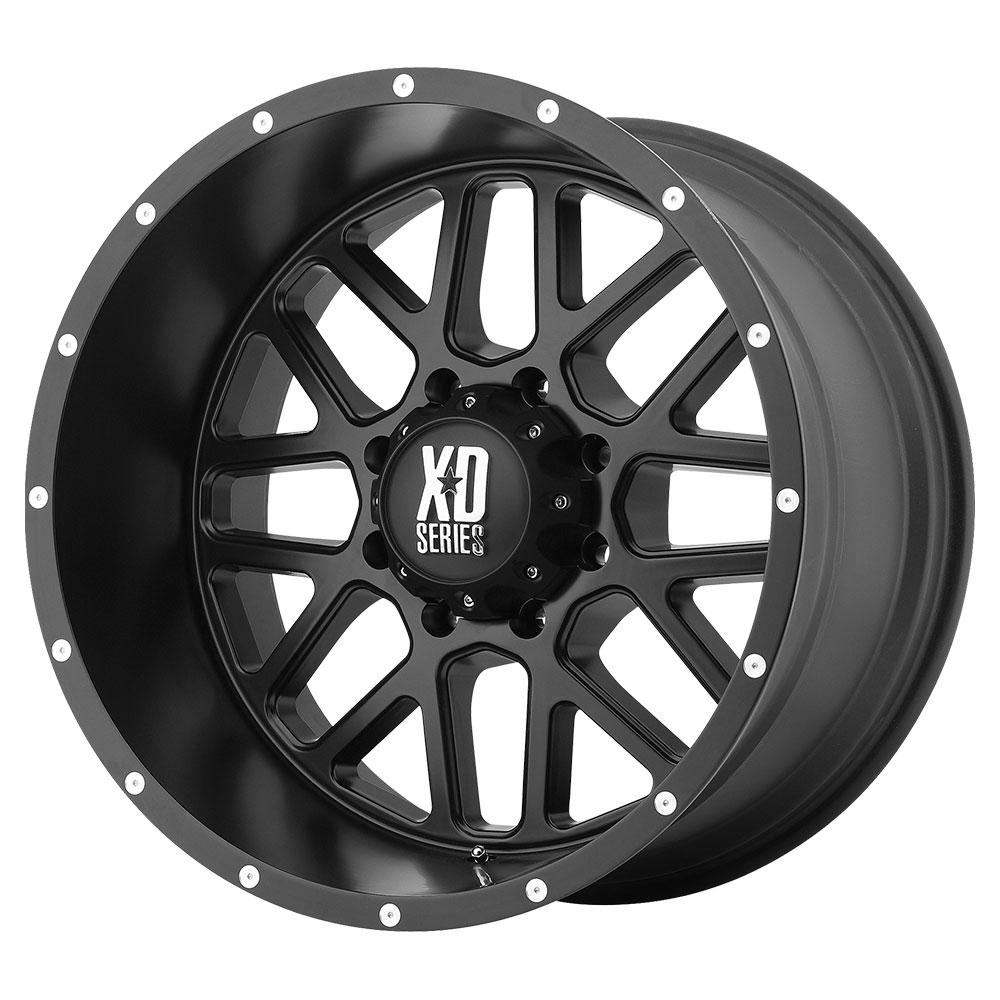 XD XD820 Grenade 18x8 5x130 +38et 84.1 Satin Black Wheel